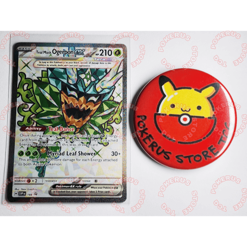 Teal Mask Ogerpon Ex #166 PROMO « pokerus-store TCG